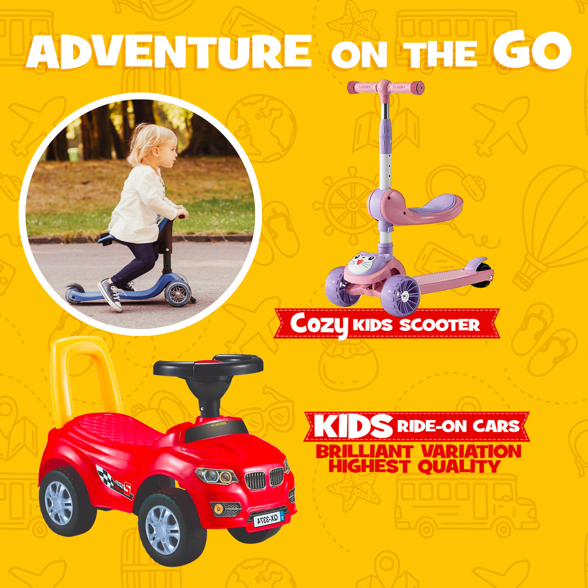 Ride-Ons & Scooters – uiilo