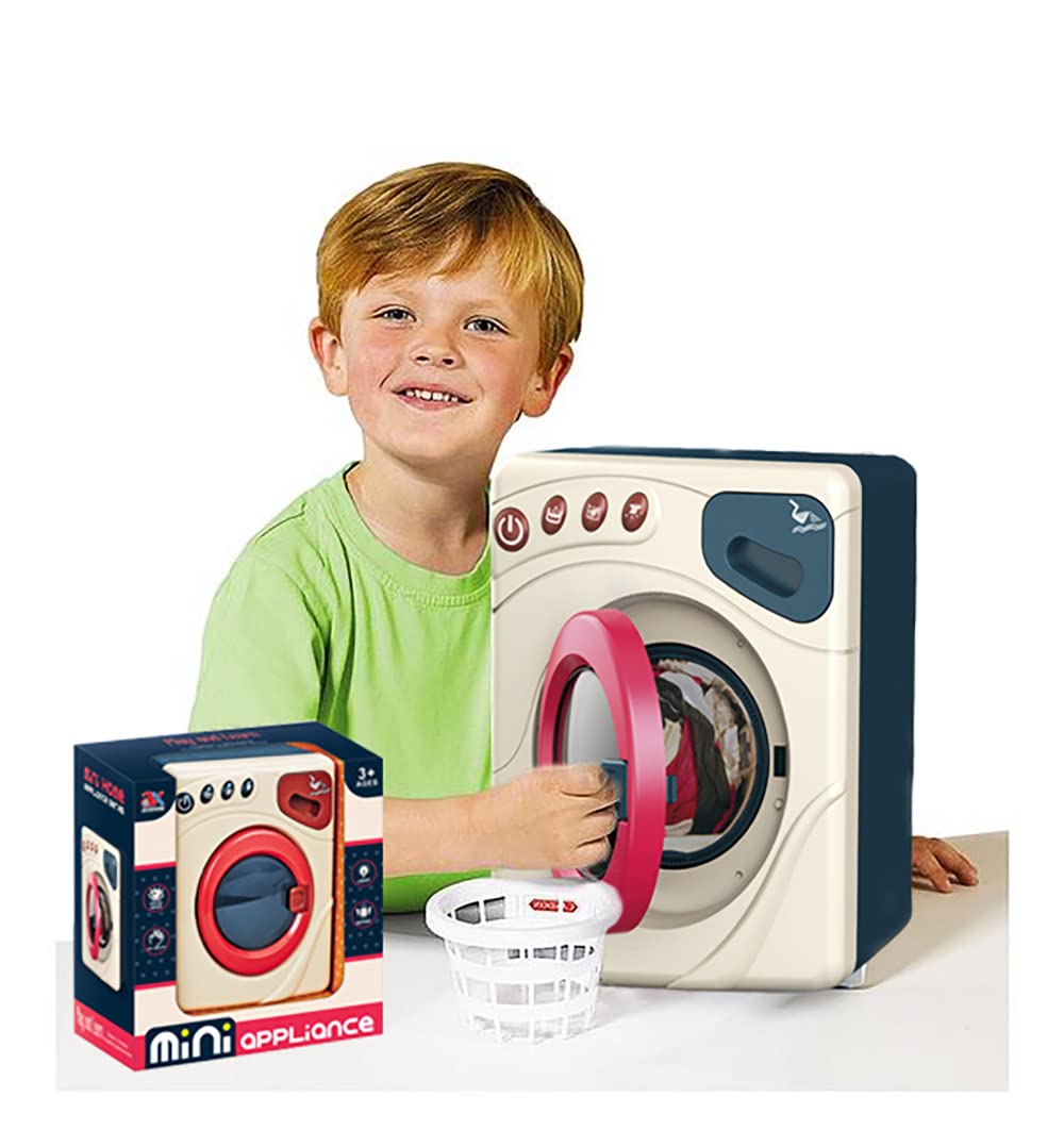 Coo11 Washing Machine Toy for Kids Pretend Play Household Appliance Re ...